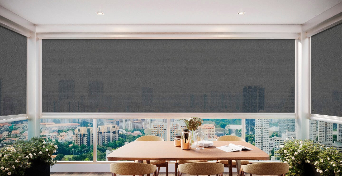 Outdoor Zip Track-Guided Blinds - ShadeSpace | Singapore Ziptrack ...